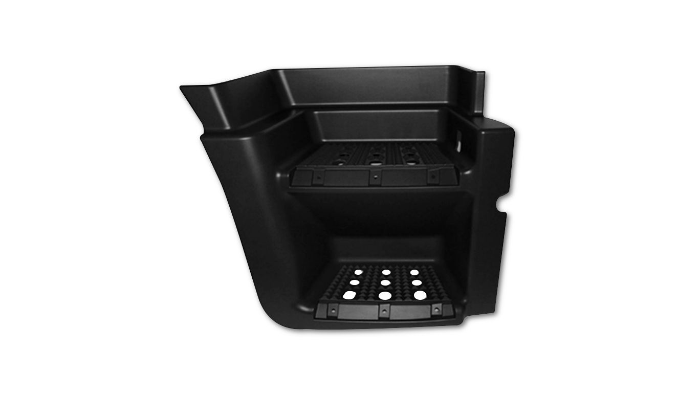 ESTRIBO IVECO STRALIS LADO DIREITO ( 2 DEGRAUS ) - FIBRAS :: 500375431 ...