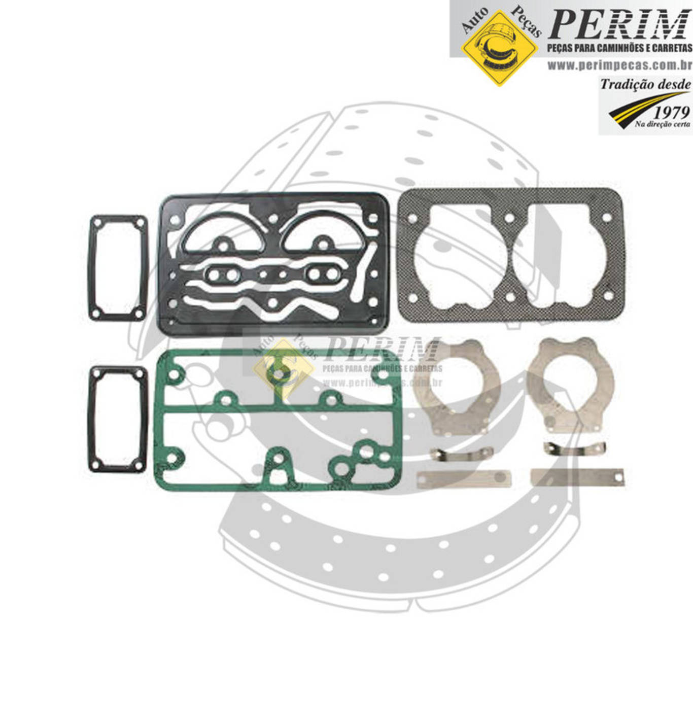 REPARO COMPRESSOR KNORR VOLVO FH NH REGULADOR 2CIL - BEL-AR ...