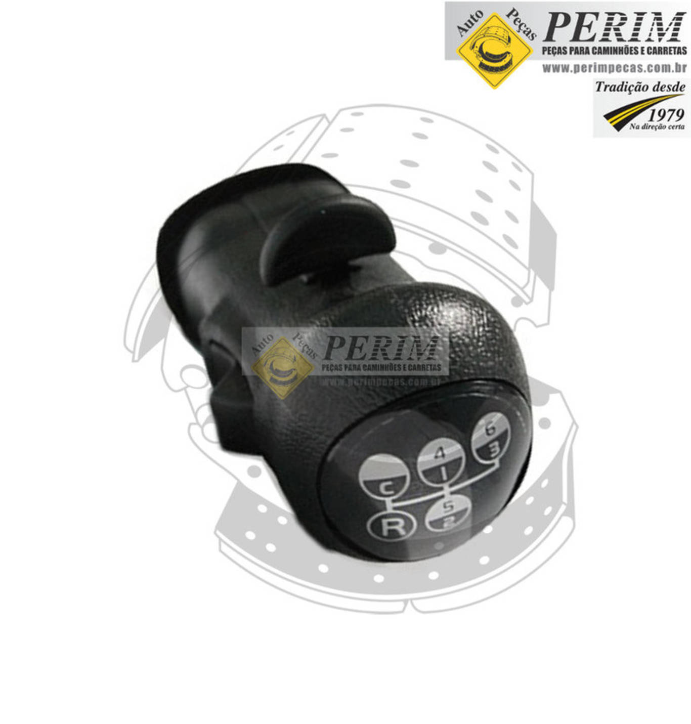 MANOPLA ALAVANCA CAMBIO VOLVO FH/NH/FM 6 MARCHA - INCOPARTS ...