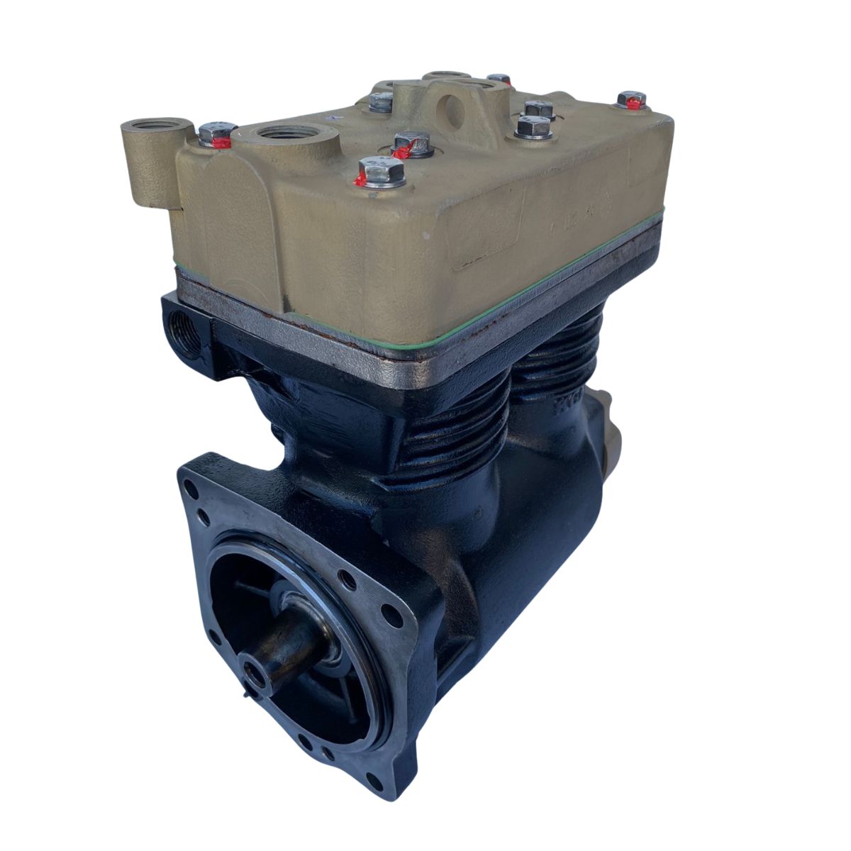 COMPRESSOR KNORR SCANIA 124 2CIL C/BOMBA HIDRAULICO - RECUPERADO ...