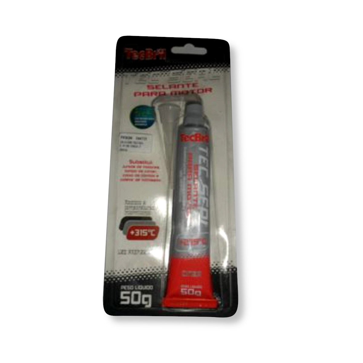 SILICONE TECSEAL 50 GR CINZA TECBRIL - TECHBIO :: TB037 - 184721