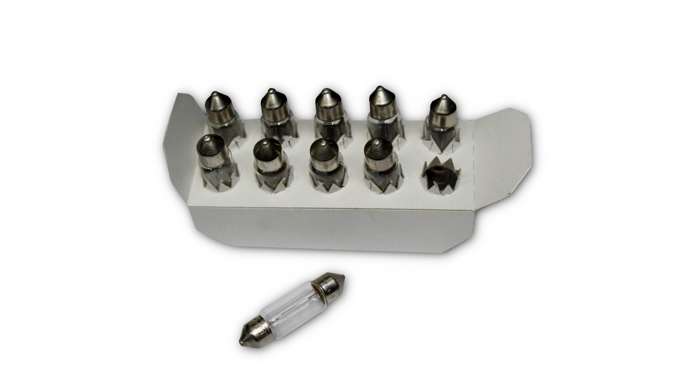 LAMPADA TETO TORPEDO MEDIA 24 V 5W - PHILIPS :: 13844 - 189375