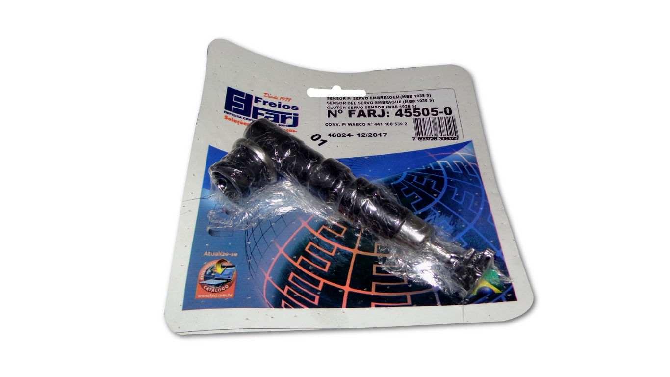 SENSOR SERVO EMBREAGEM WABCO MERCEDES-BENZ 1938S/1944S - FARJ :: 45505 ...