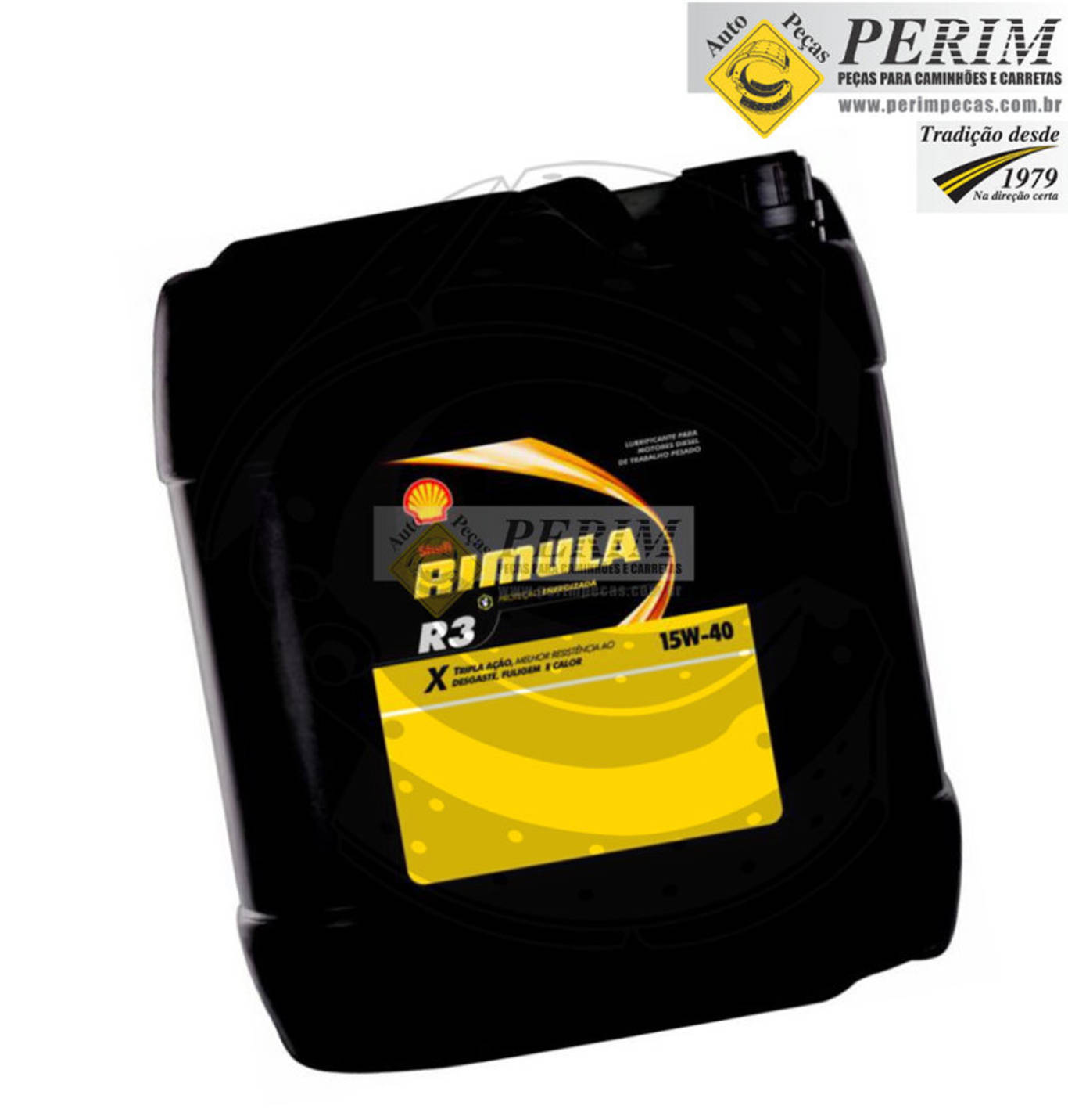 OLEO 15W40 RIMULA R3 MULTI CH4 20L - SHELL :: R3MULTI - 202703