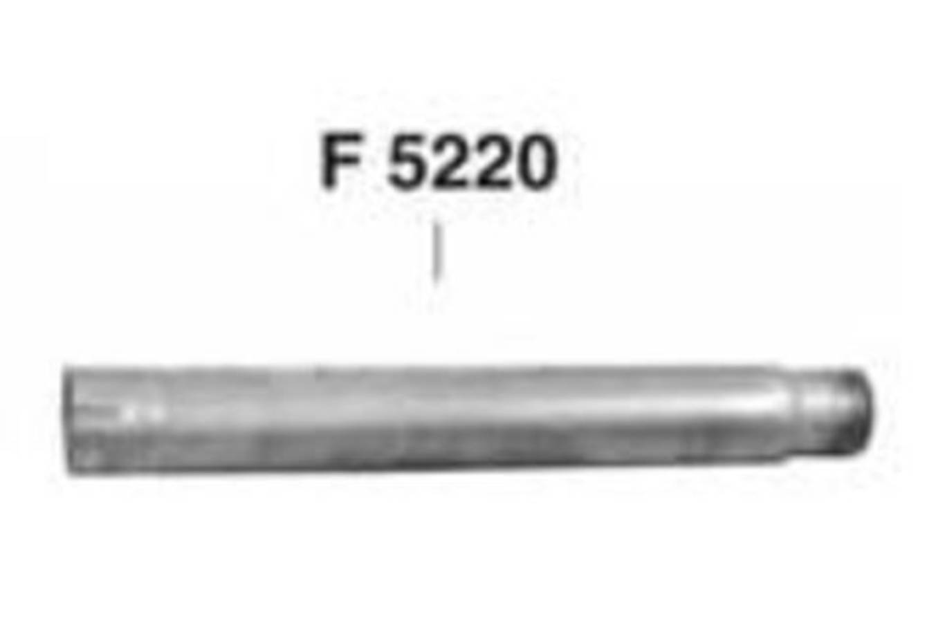 TUBO INTERM. IVECO EUROCARGO/TRACTOR - FADO :: F5220 - 267597