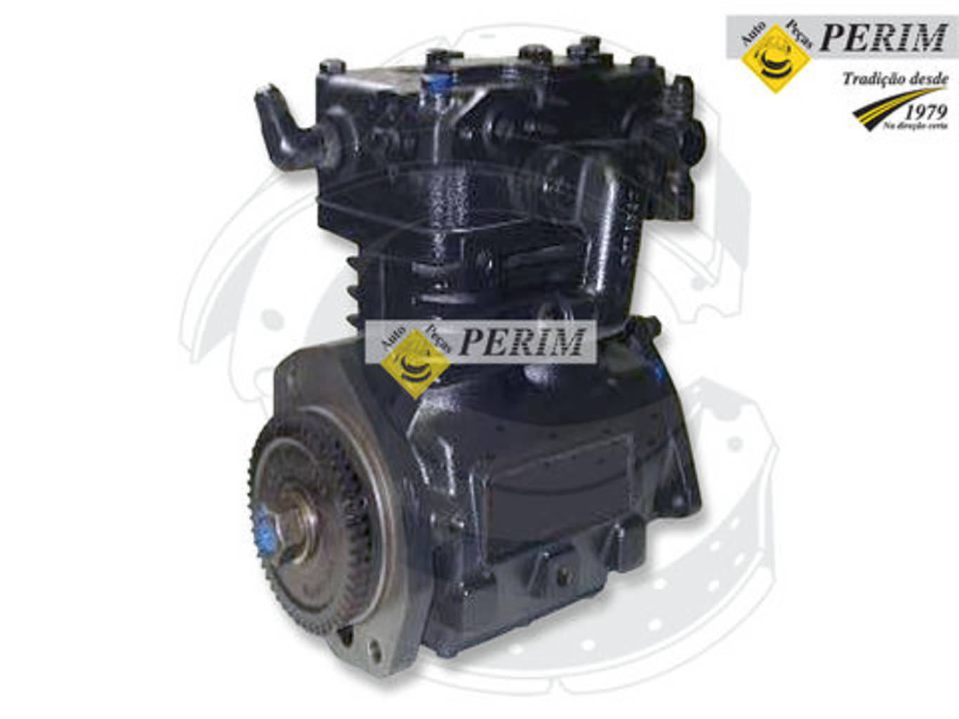 COMPRESSOR BENDIX TU-FLO 750 - RECUPERADO :: TU-FLO 750 - 285358