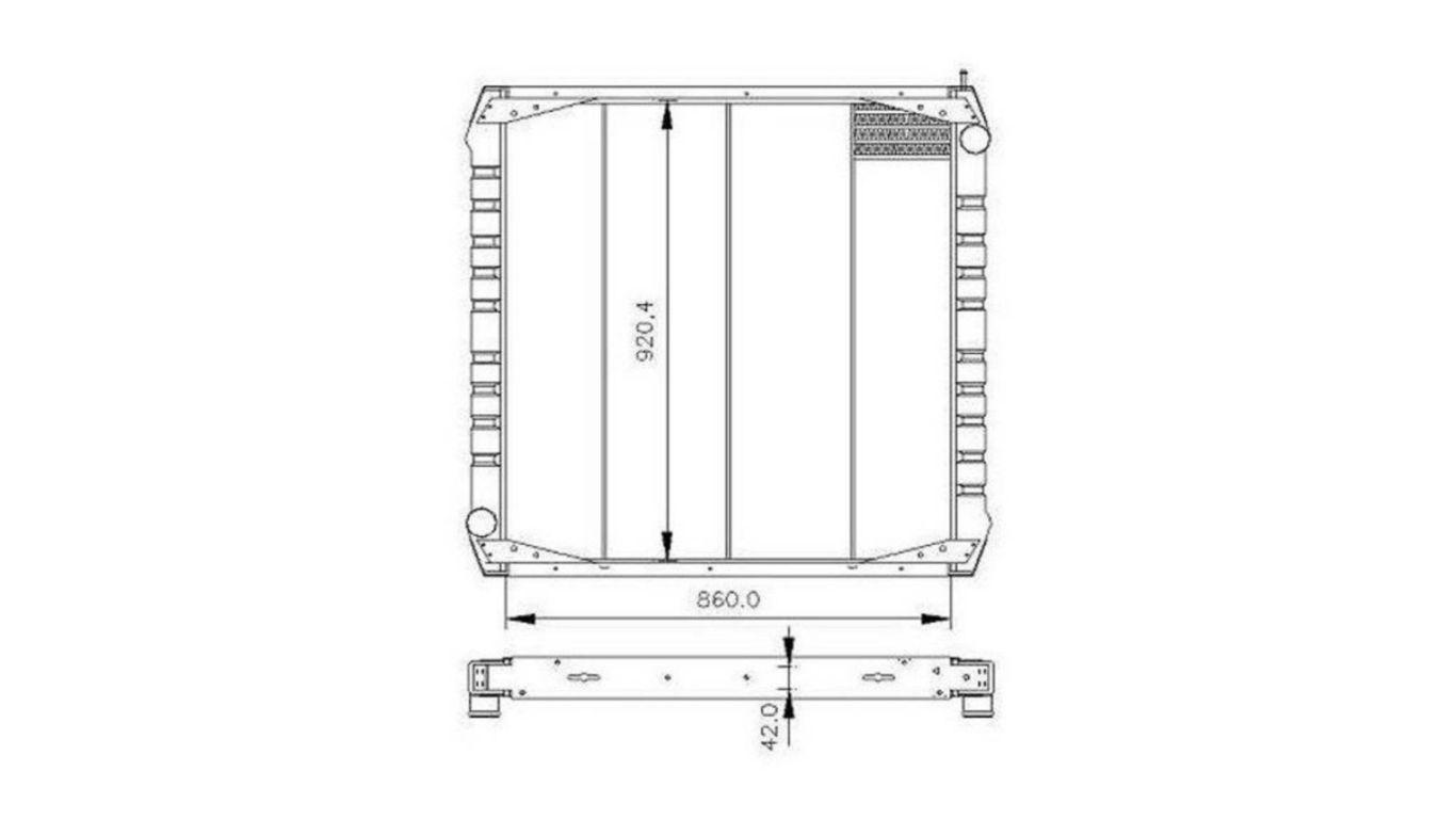 RADIADOR SCANIA T/R 114/124 SERIE 4 - :: SSS1442751 - 295531