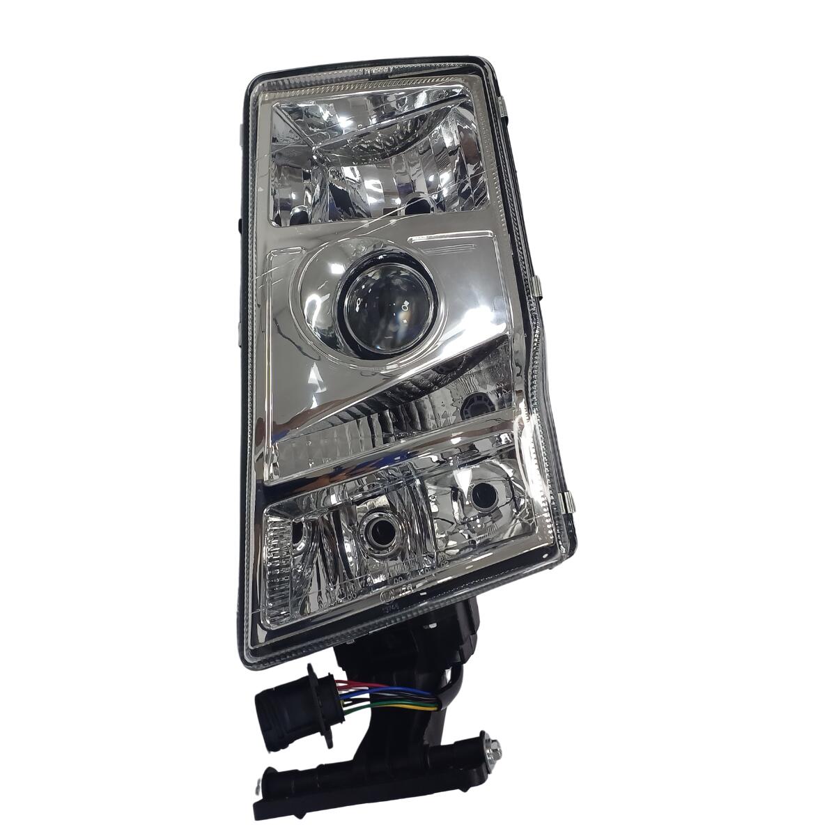 FAROL PRINCIPAL VOLVO FH/FM12 2004-2009 LADO ESQUERDO (CONECTOR REDONDO ...