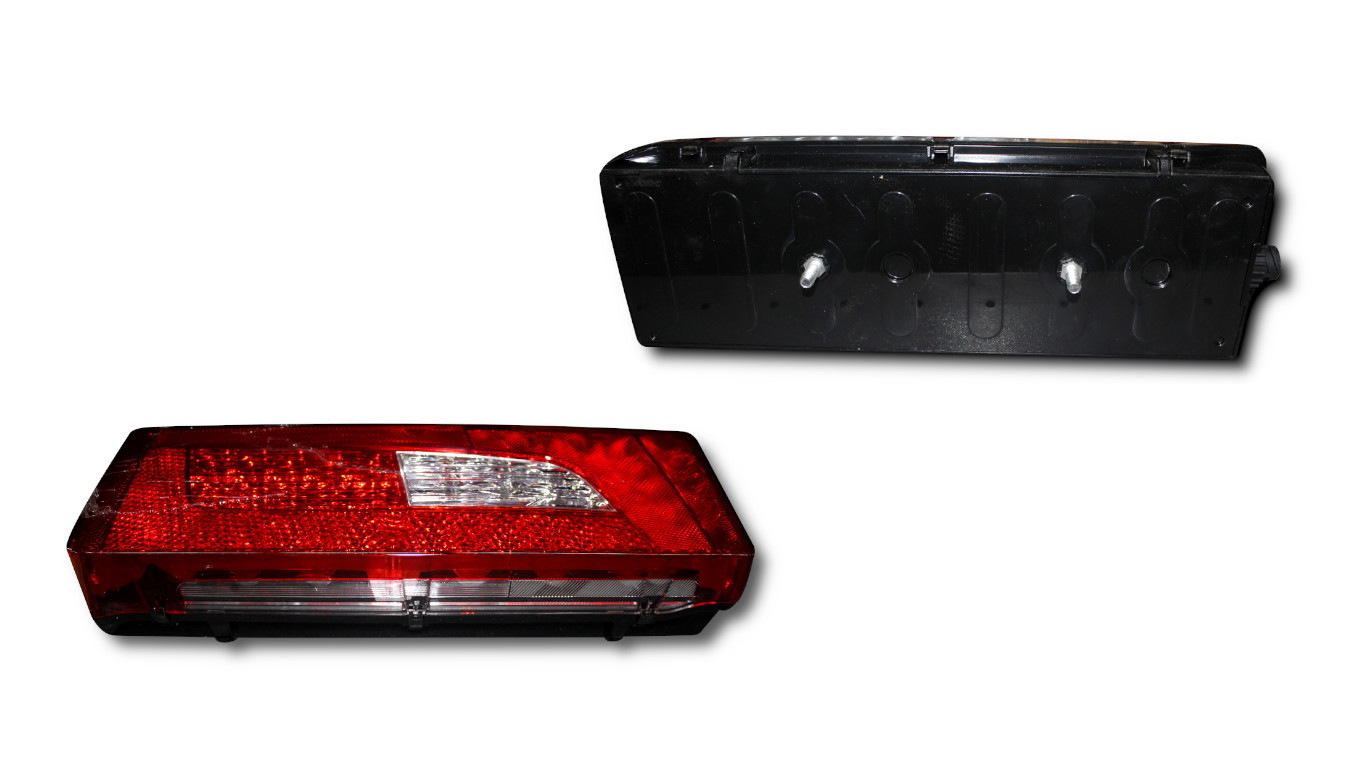 LANTERNA TRASEIRO SCANIA SERIE 6 LED LADO ESQUERDO C/VIGIA - IMPORTADO ...