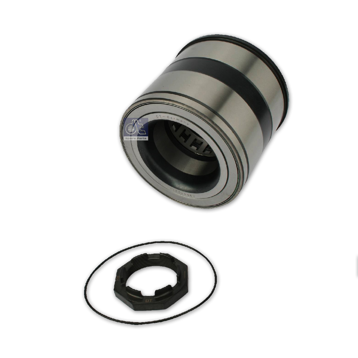 ROLAMENTO RODA DIANTEIRO SCANIA 114/124 (KIT PORCA TRAVA + ANEL) - DT ...