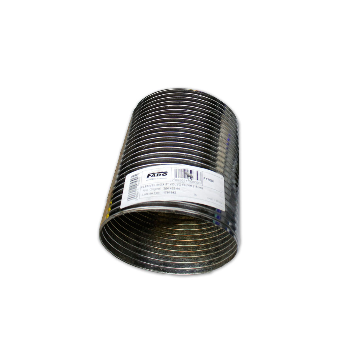 TUBO FLEXIVEL ESCAPAMENTO VOLVO FH/NH CURTO (INOX) - FADO :: F7709I ...