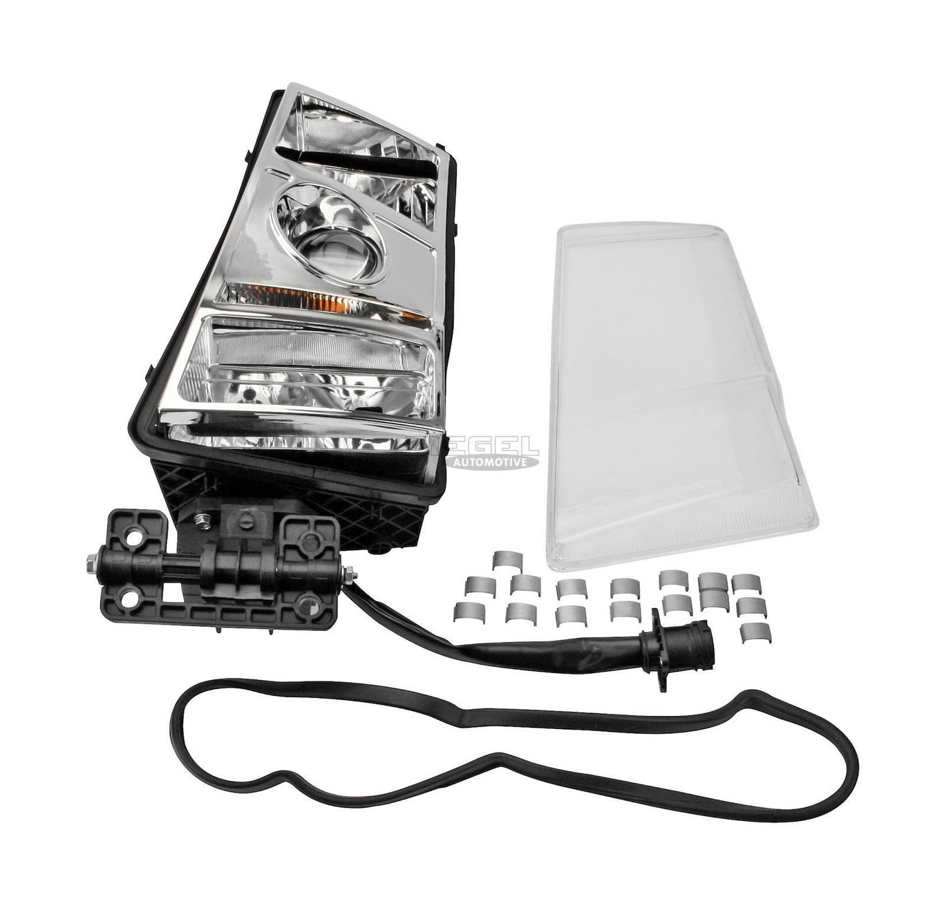 FAROL PRINCIPAL VOLVO FH/FM12 2004-2009 LADO ESQUERDO (CONECTOR REDONDO ...