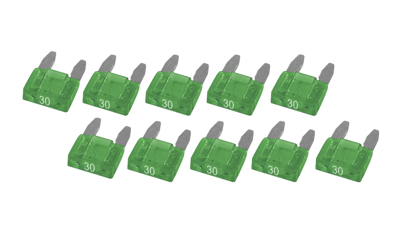 FUSIVEL LAMINA MINI 30 AMPERES(10UNI) - PHILIPS :: 30AM - 322709