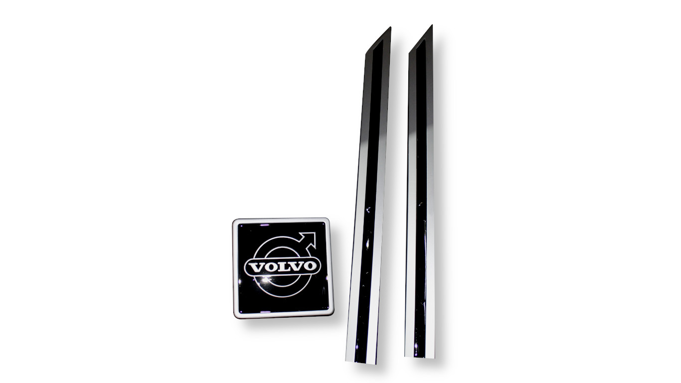 EMBLEMA TRANSVERSAL GRADE VOLVO FH12 1994 - 2003 - IMPORTADO :: HD-03-V ...