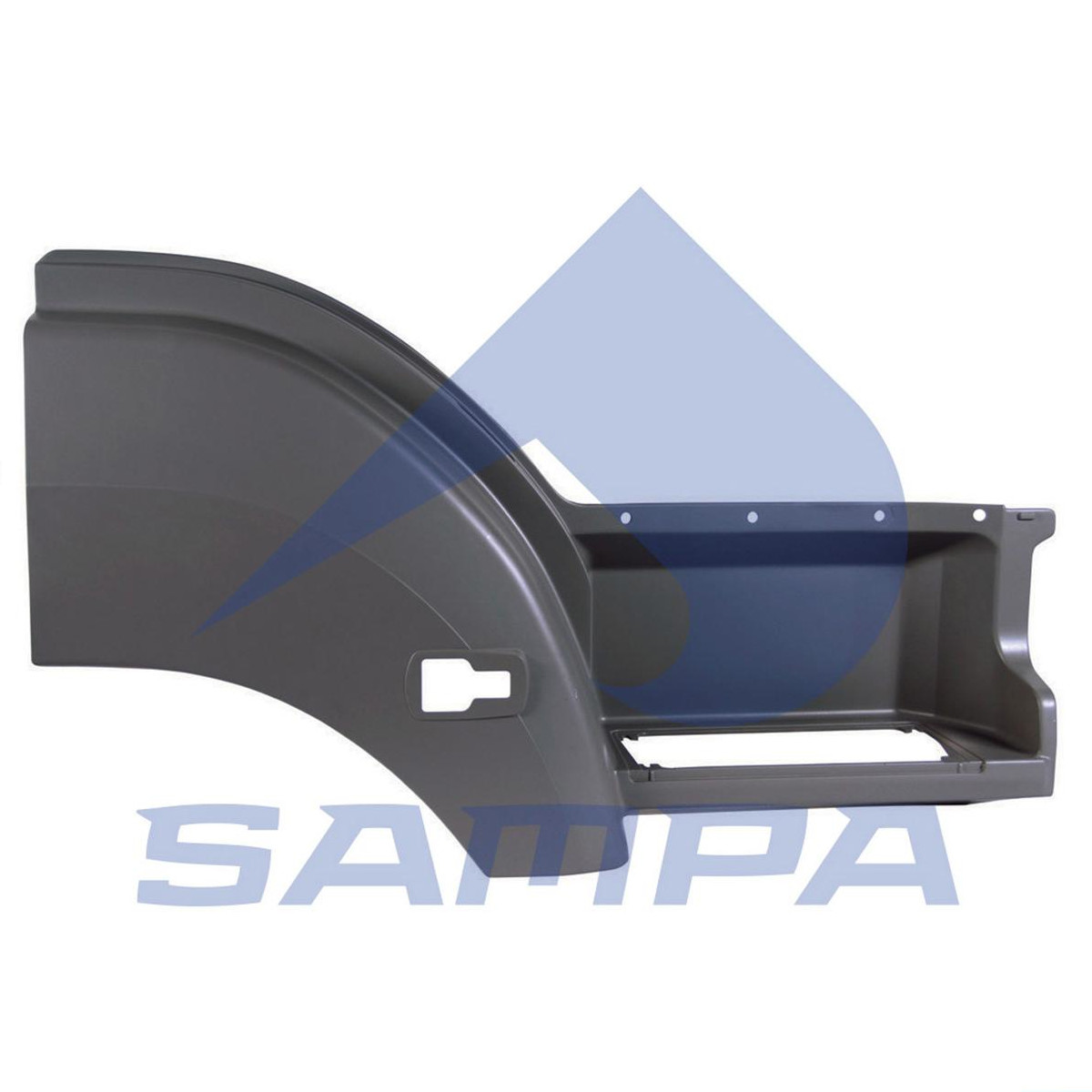 PARALAMA ESTRIBO CABINE MERCEDES-BENZ AXOR 2544 LADO DIREITO - SAMPA ...