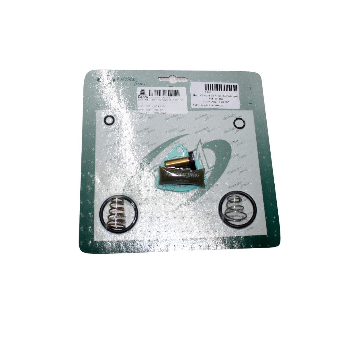 REPARO VALVULA FREIO MÃ O KNORR REB SCANIA 113 - RODOMAR :: RM189 - 334390