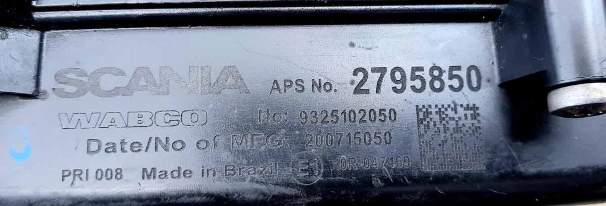 REGULADOR FREIO SECADOR AR EAC APS2/E-APU WABCO SCANIA SERIE NTG P/G/R ...