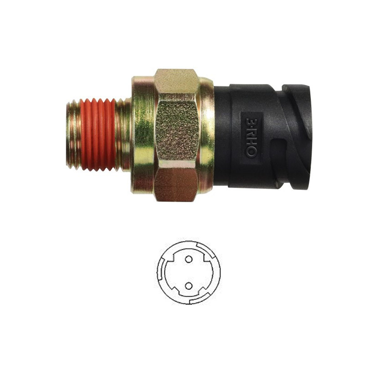 INTERRUPTOR PRESSAO AR VOLVO FH TODOS 5,4BA - 3RHO :: 5597 - 362999