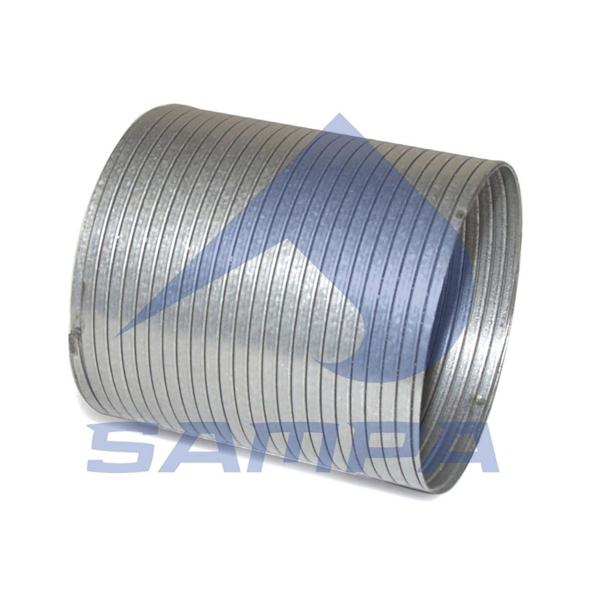 TUBO FLEXIVEL ESCAPAMENTO VOLVO FH/NH CURTO - SAMPA :: 031.013 - 370381