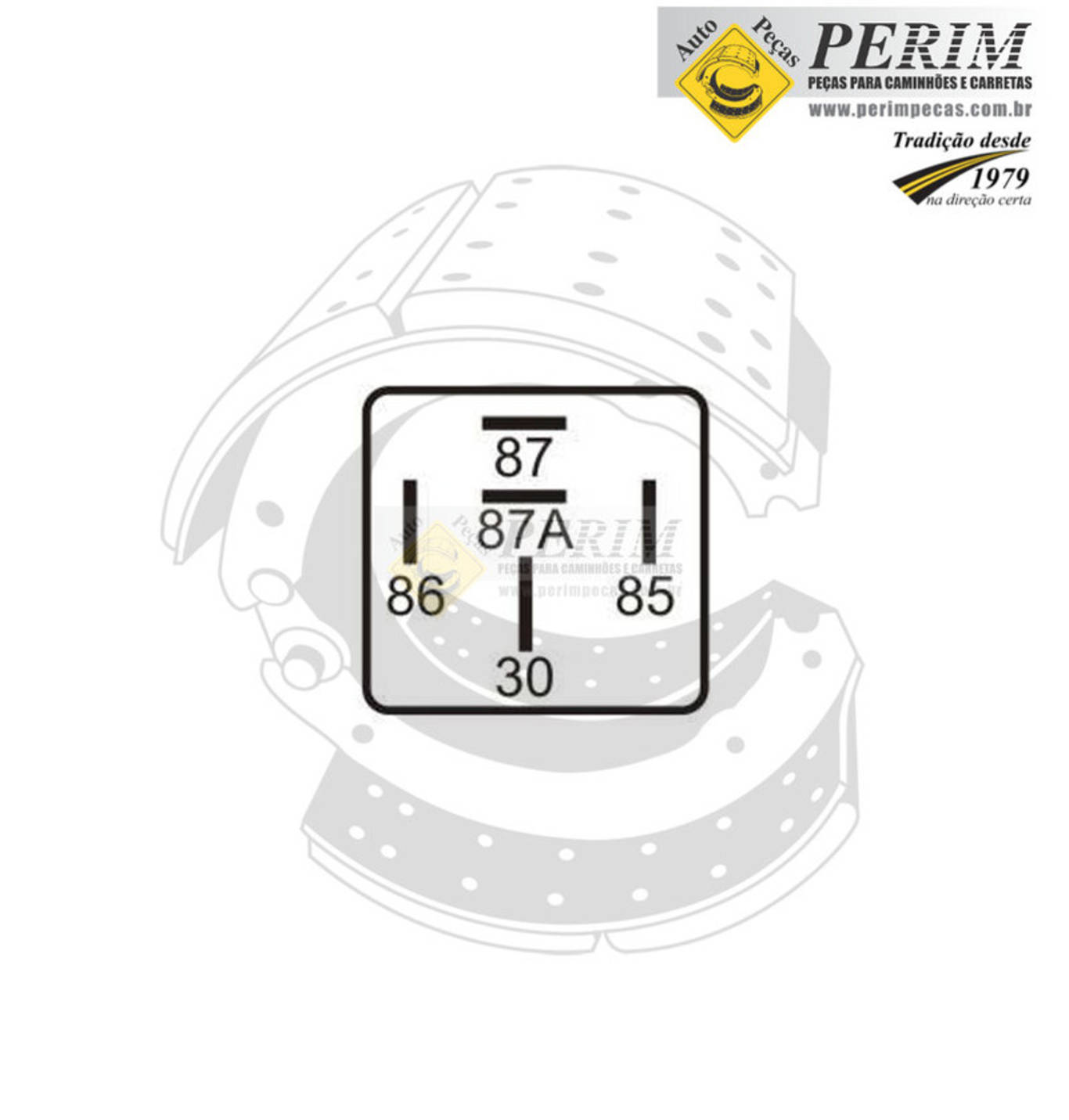 RELE AUXILIAR 24V 5 TERMINAL S/SUP 40A/30A S/PROT - DNI :: DNI0215 - 380431