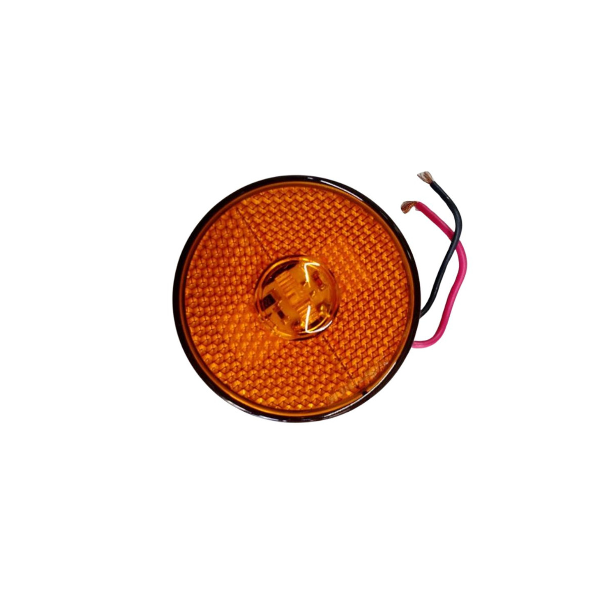LANTERNA LATERAL LED 65MM AM 24V C/FIO - MULTILIGHT :: 040571 - 385565