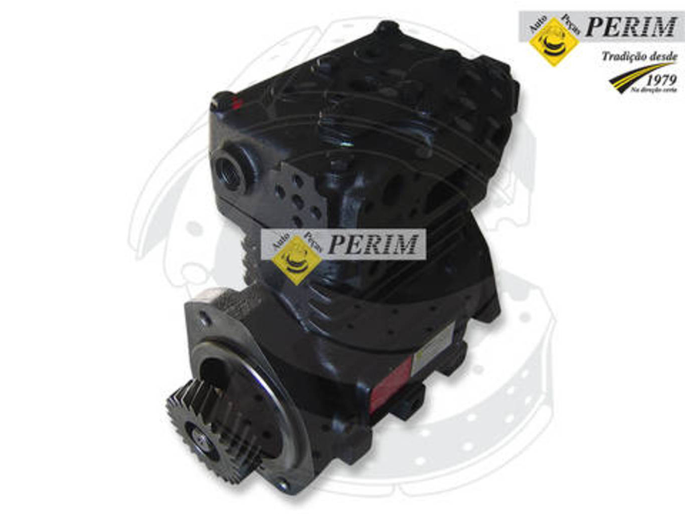 COMPRESSOR BENDIX TU-FLO 550 - RECUPERADO :: TU-FLO550R - 39667