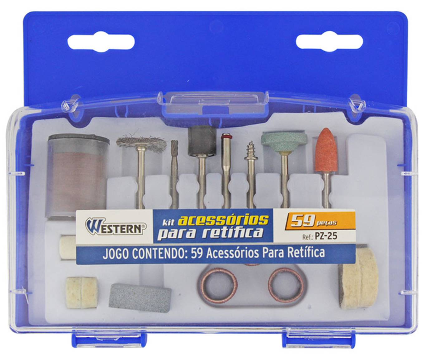PONTA RETIFICA 59PCS WESTERN - WESTERN :: PZ-25 - 412694