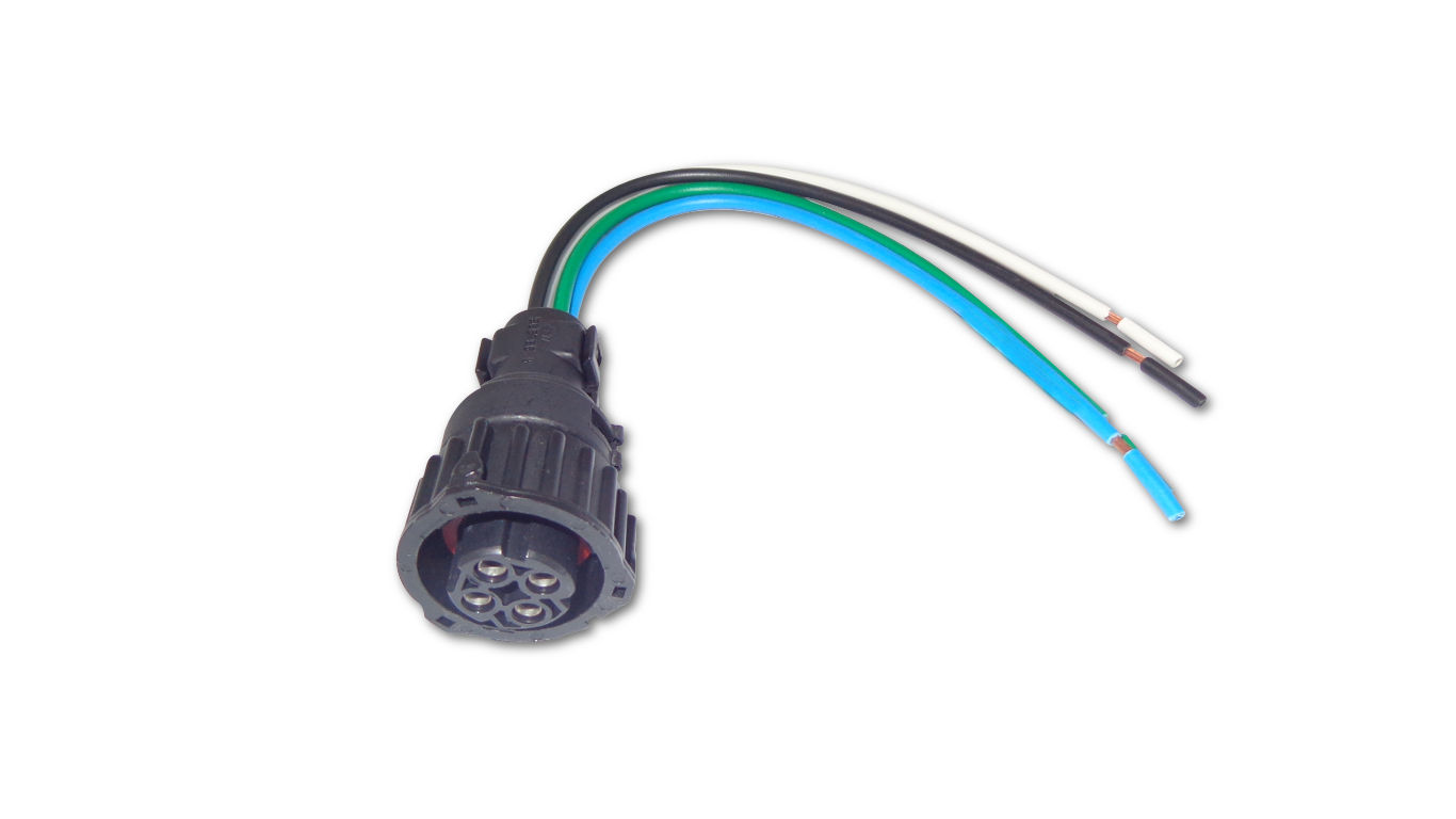 CONECTOR FEMEA UNIVERSAL 4 VIAS (REDONDO) - RAINHA DAS SETE :: ETE7664 ...