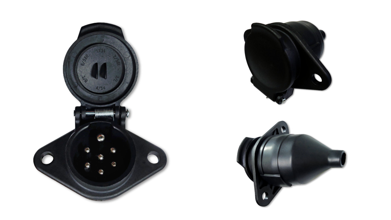 TOMADA FEMEA 7 POLOS (REDONDA) - DNI :: DNI8313 - 444561