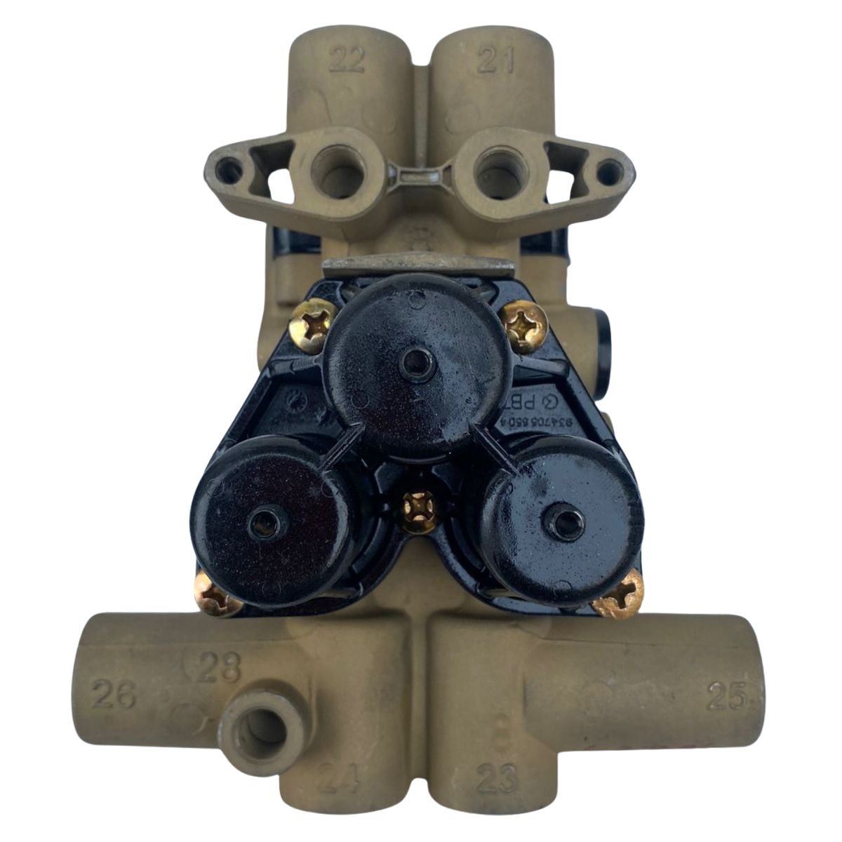 VALVULA 4 VIAS APU WABCO MERCEDES-BENZ AXOR MODERNO C/SENSOR CEBOLINHA ...