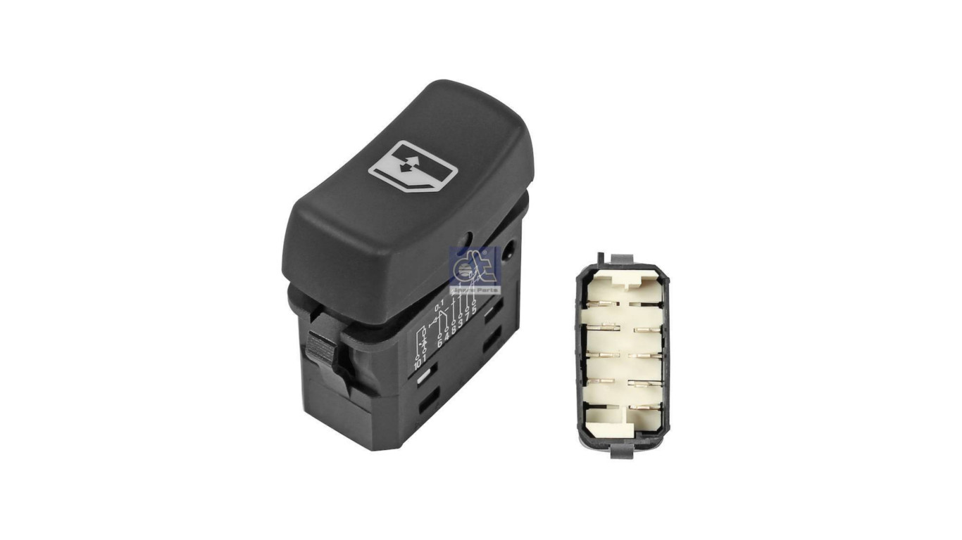 INTERRUPTOR VIDRO ELETRICO SCANIA SERIE 5 - DT SPARE PARTS :: 1.21643 ...