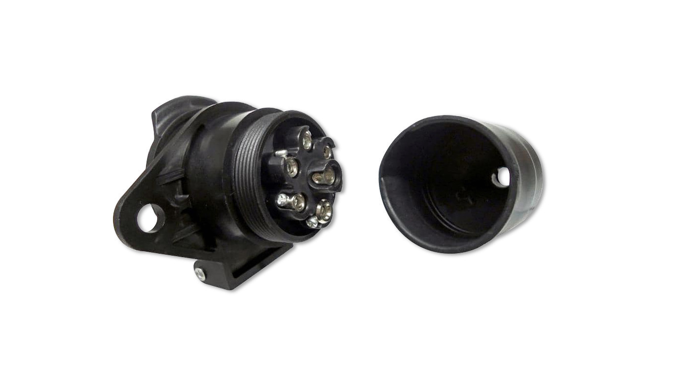 TOMADA FEMEA 7 POLOS (REDONDA) - :: CF9903 - 60291