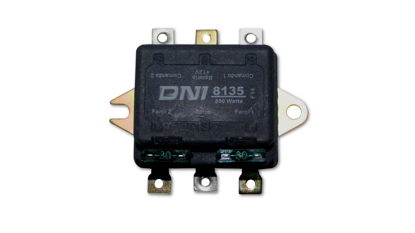 RELE DUPLO FAROL 12V (DNI) - DNI :: DNI8135 - 64378