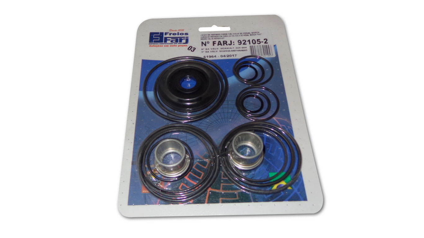 REPARO VALVULA PEDAL BOSCH SCANIA 124 - FARJ :: 921052 - 66796