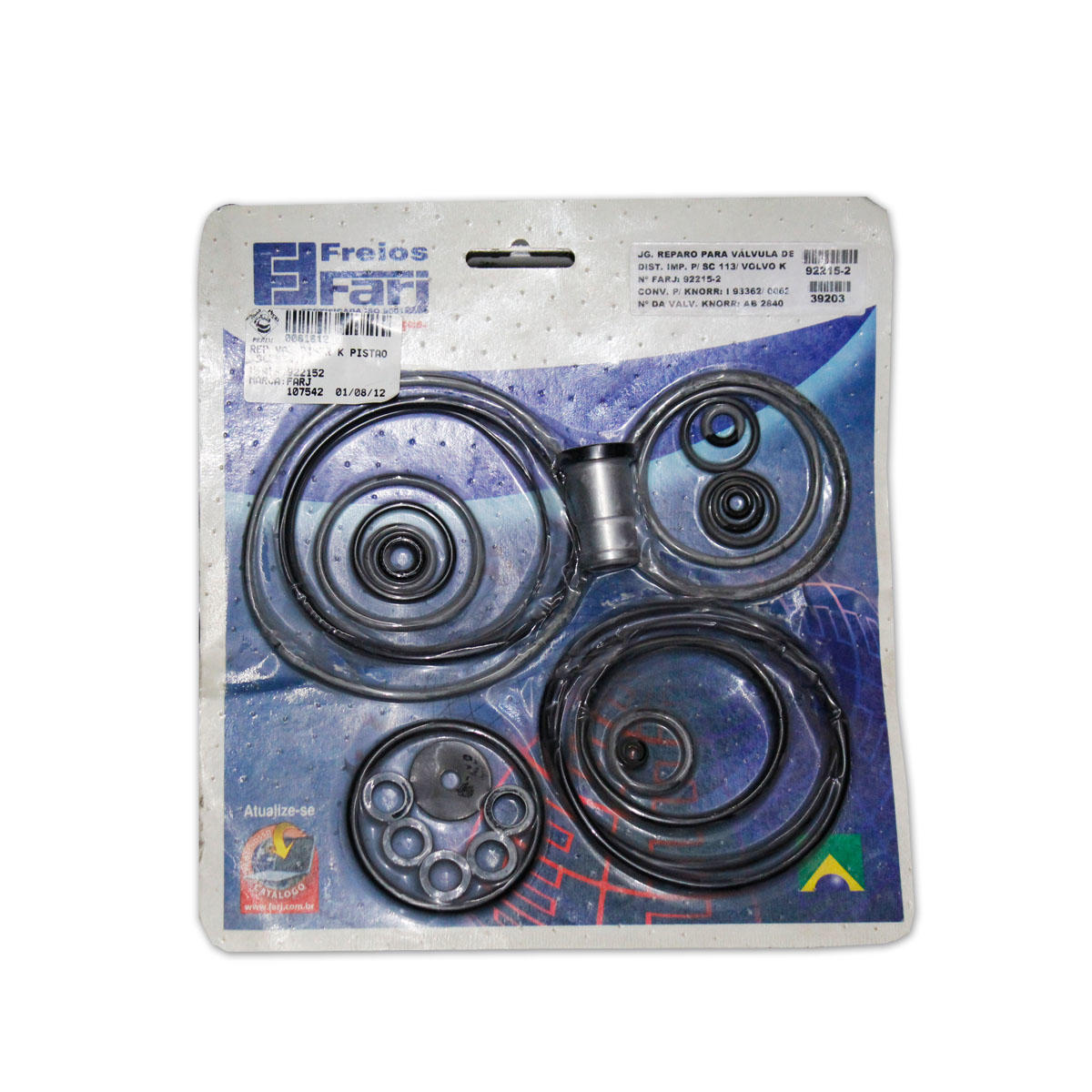 REPARO VALVULA DISTRIBUIÇÃO / DISTRIBUIDORA KNORR MERCEDES-BENZ PISTAO ...